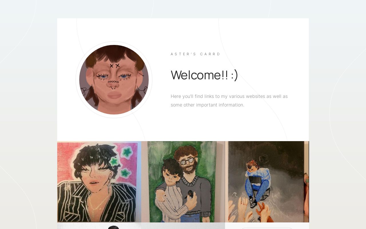 Aster’s Carrd
